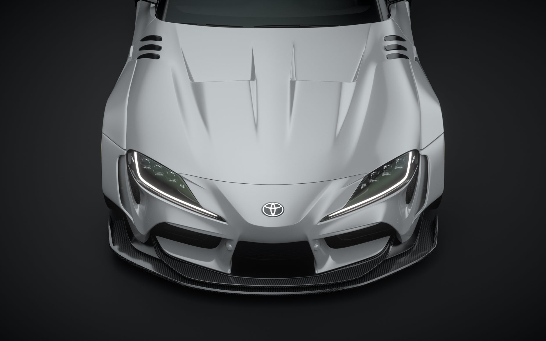 Toyota Supra Land Shark Carbon Fiber Wide Body - Zacoe – BodyKits ...