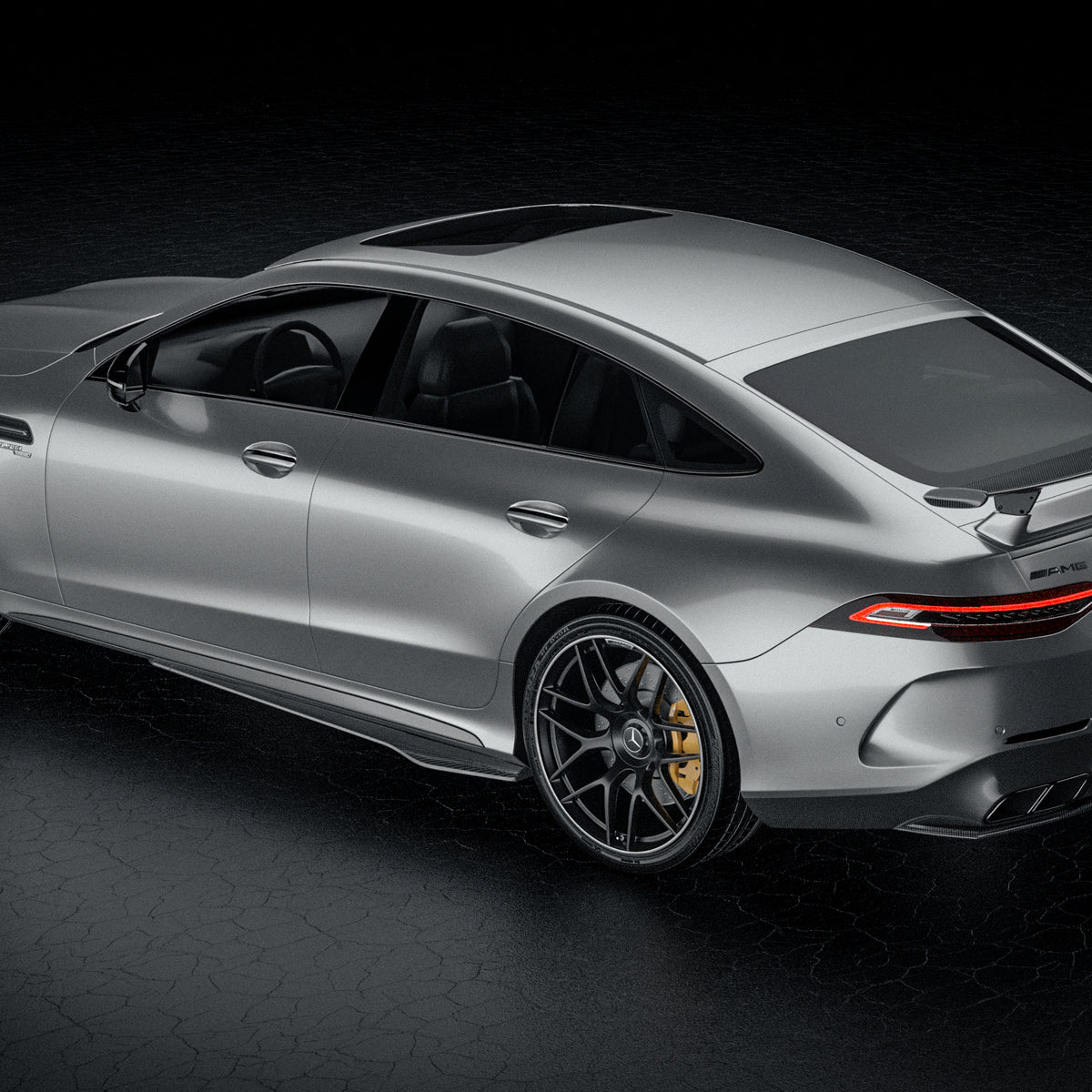 Mercedes GT63 AMG Dry Carbon Fiber Side Skirts - Zacoe – BodyKits ...