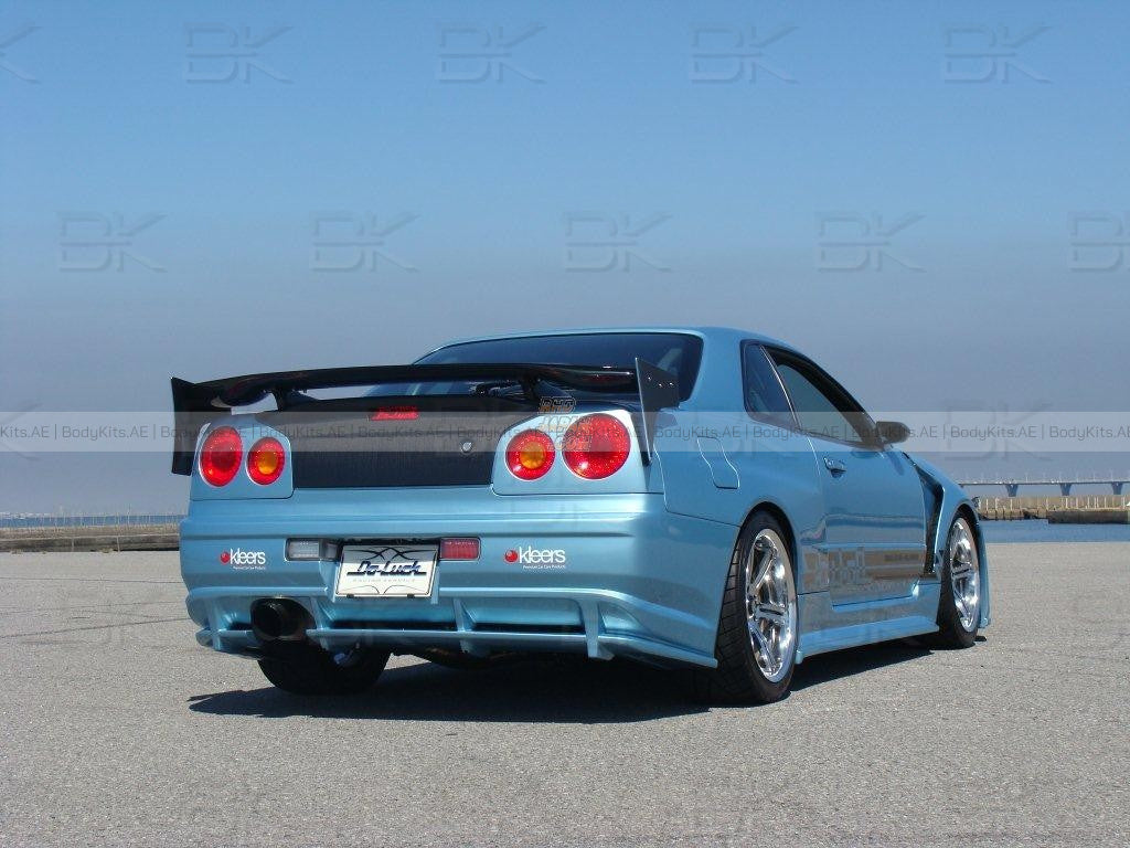 Nissan Skyline R34 GTR/GTT 1998-2005 OEM Style Carbon Fiber Trunk ...