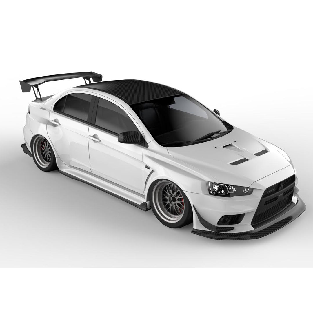 EVO X Wide Body Kit | StreetFighter LA – BodyKits Aerodynamics LLC