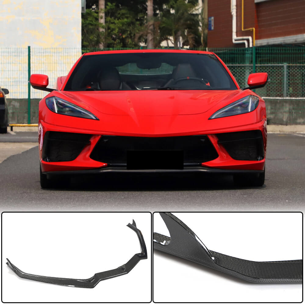 Chevrolet Corvette C8 Carbon Fiber Front Bumper Lip – BodyKits ...