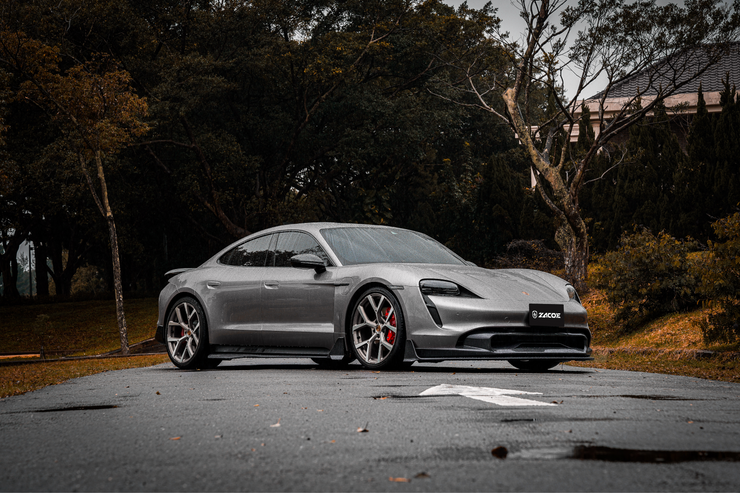 Porsche Taycan Carbon Fiber Body Kit - Zacoe – BodyKits Aerodynamics LLC