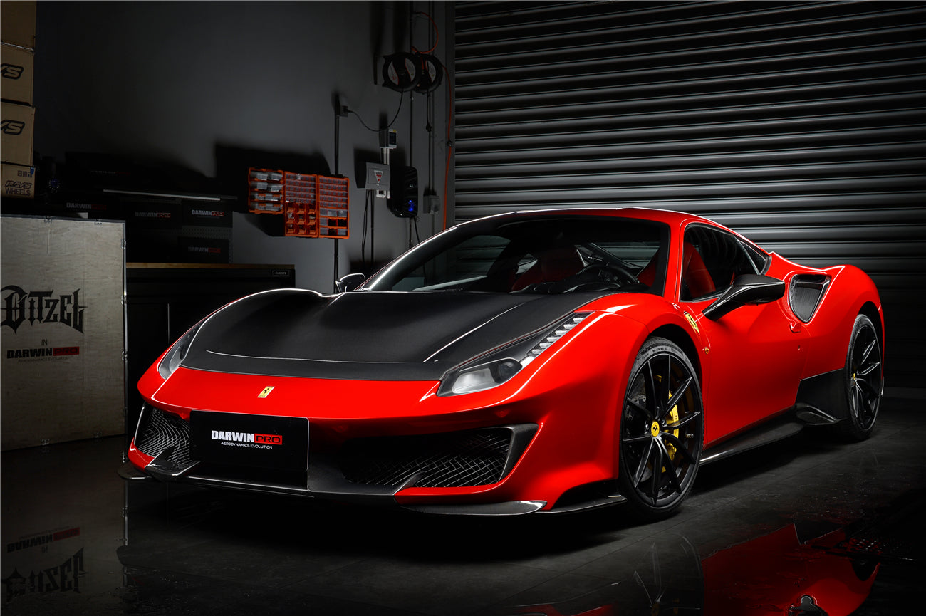 2015-2020 Ferrari 488 GTB/Spyder Pista Style Auto Full Body Kit ...