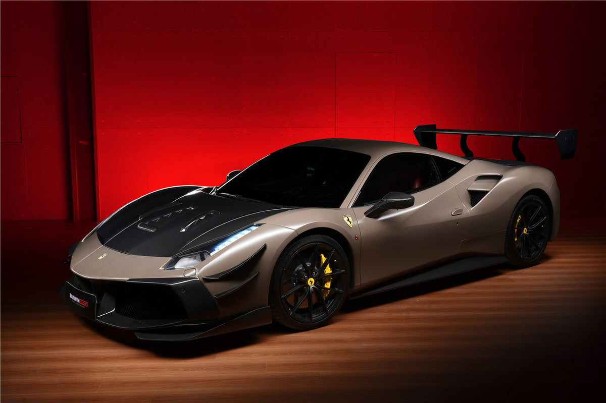 2015-2020 Ferrari 488 GTB Challenge Evo Modena Style Full Body Kit ...