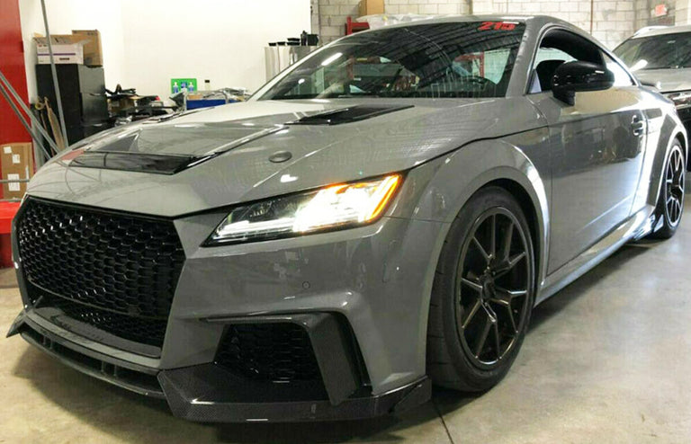 Audi TTRS MK3 2018-2020 ABT Style Carbon Fiber Front Lip – BodyKits ...