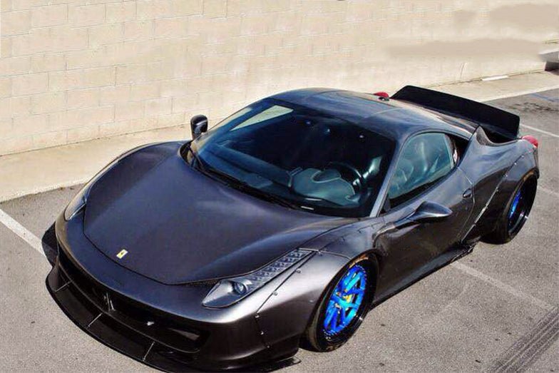 2010-2015 Ferrari 458 Coupe/Spyder DE Style Aero Full Body Kit ...