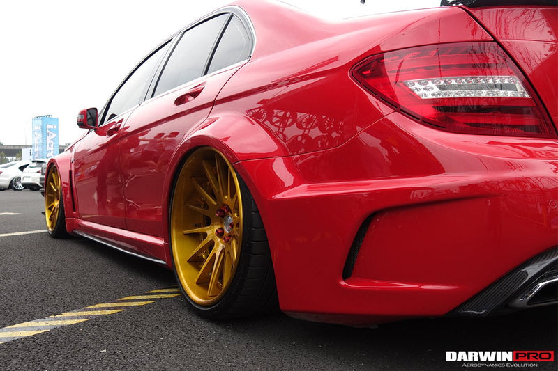 2012-2014 Mercedes Benz W204 C63 AMG Sedan BKSS Style Wide Full Body K ...