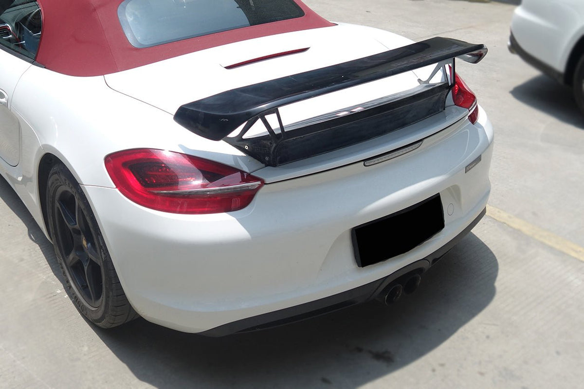 2012-2016 Porsche 981 Boxster TA Style Style Carbon Fiber Trunk Spoile ...