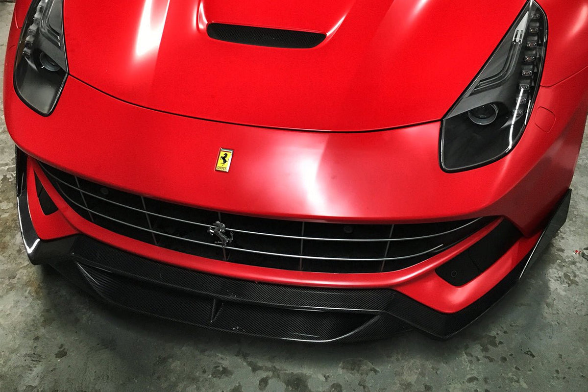 2012-2017 Ferrari F12 Berlinetta DC Style Carbon Fiber Front Lip ...