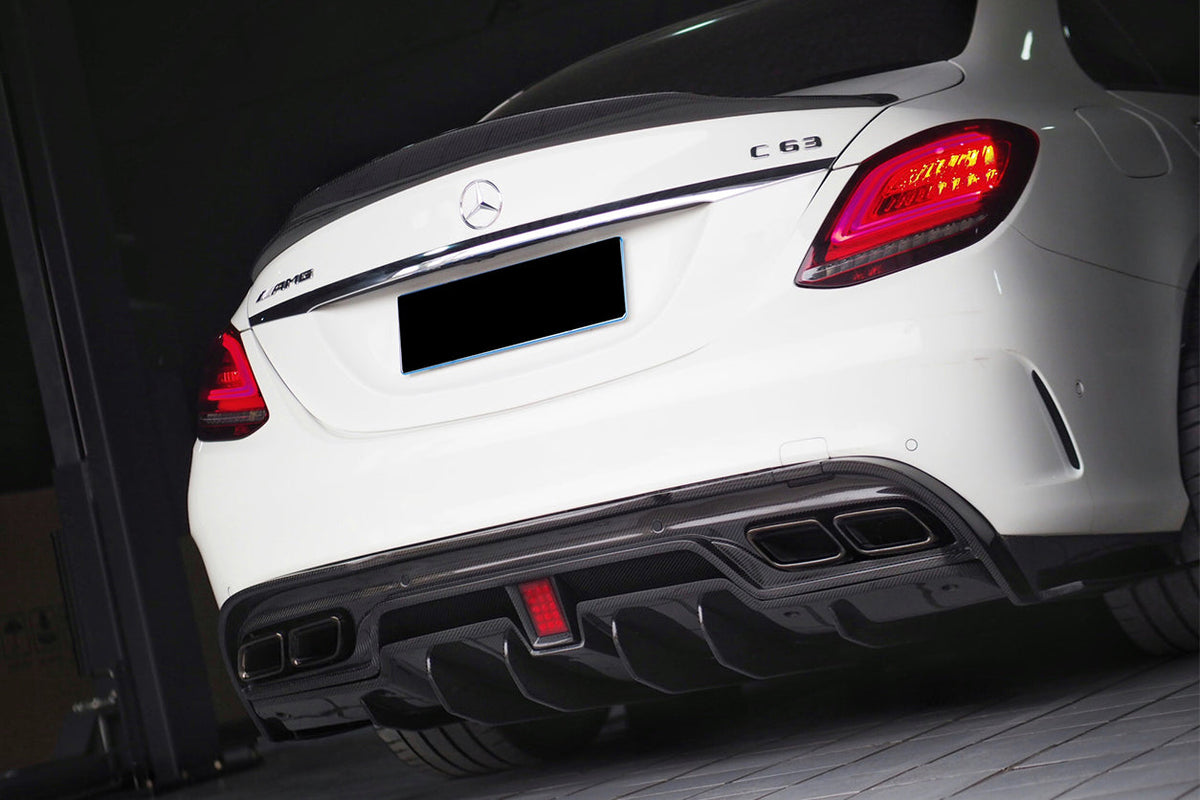 2015-2021 Mercedes Benz W205 C63/S AMG Sedan IMP Performance Carbon Fi ...